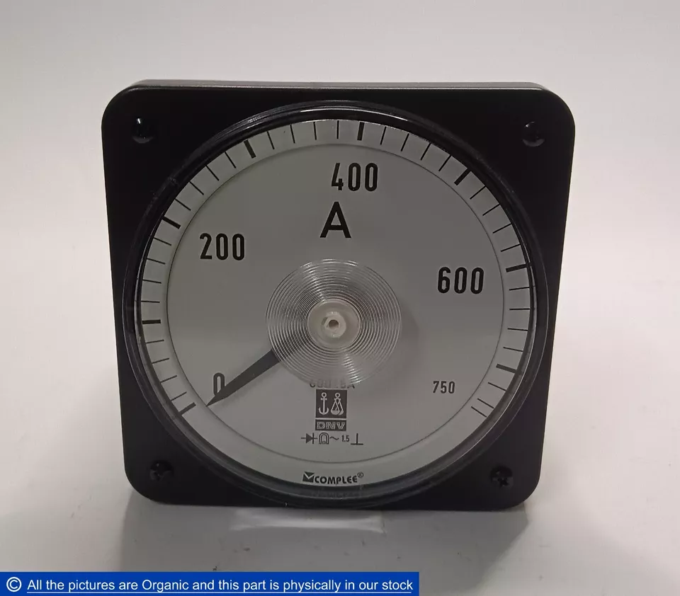 COMPLEE KLY-L1101 Analog Panel Ammeter 600/5A Class 1.5 Marine Store ...