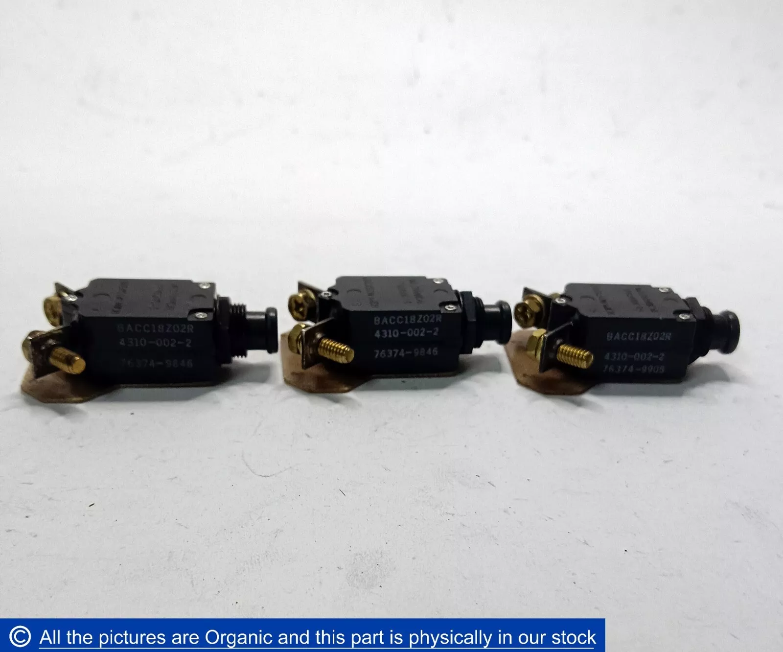 Mechanical Products 4310-002-2 BACC18Z02R Circuit Breaker Avionic Store ...