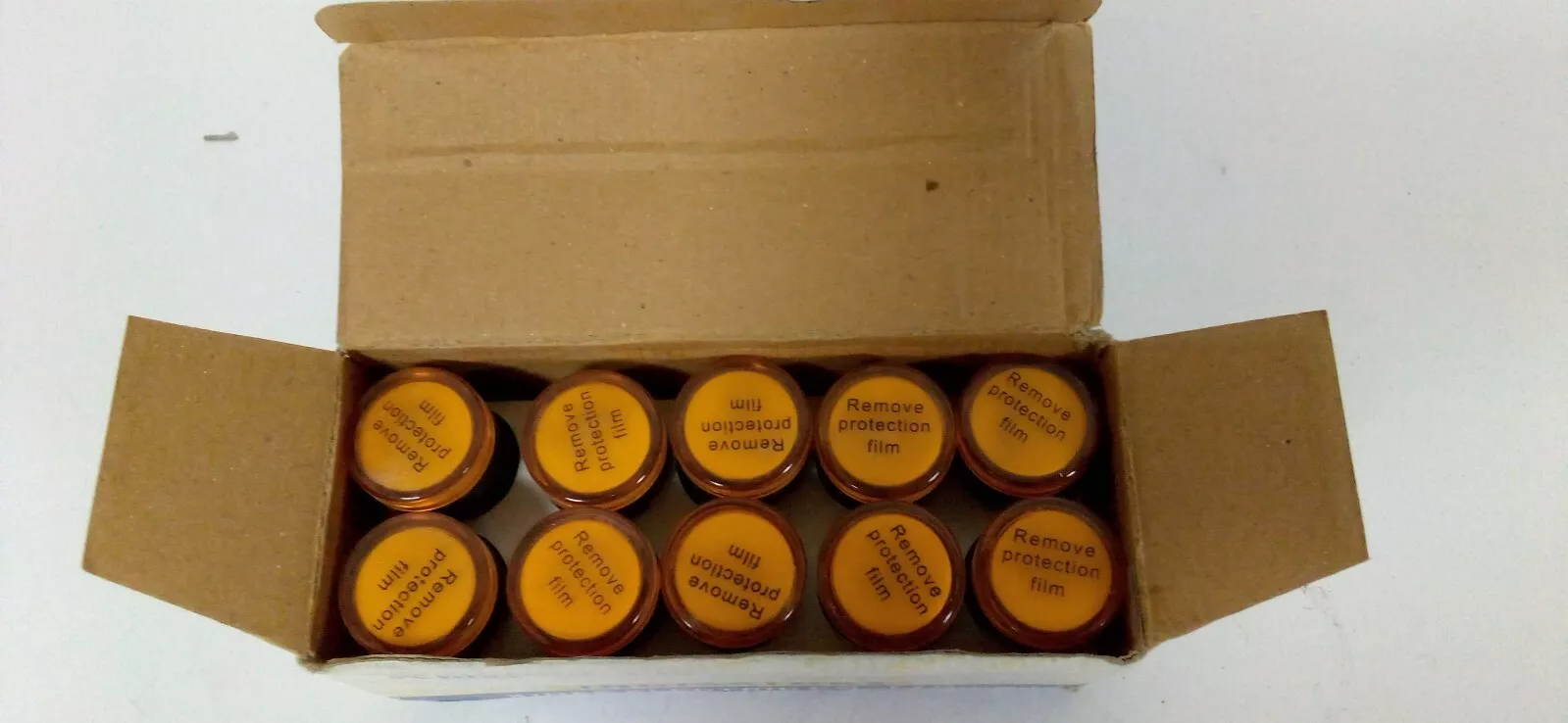 Xider Indicators AD22-22DS LED Indicator Lamp LED Signal Light Yellow ...