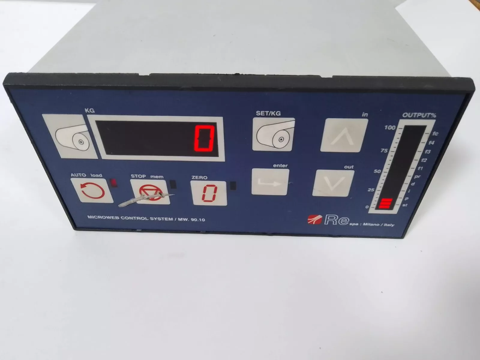 Re SpA Controlli Industrial MW90.10.28 Microweb Control System/MW.90.10 ...