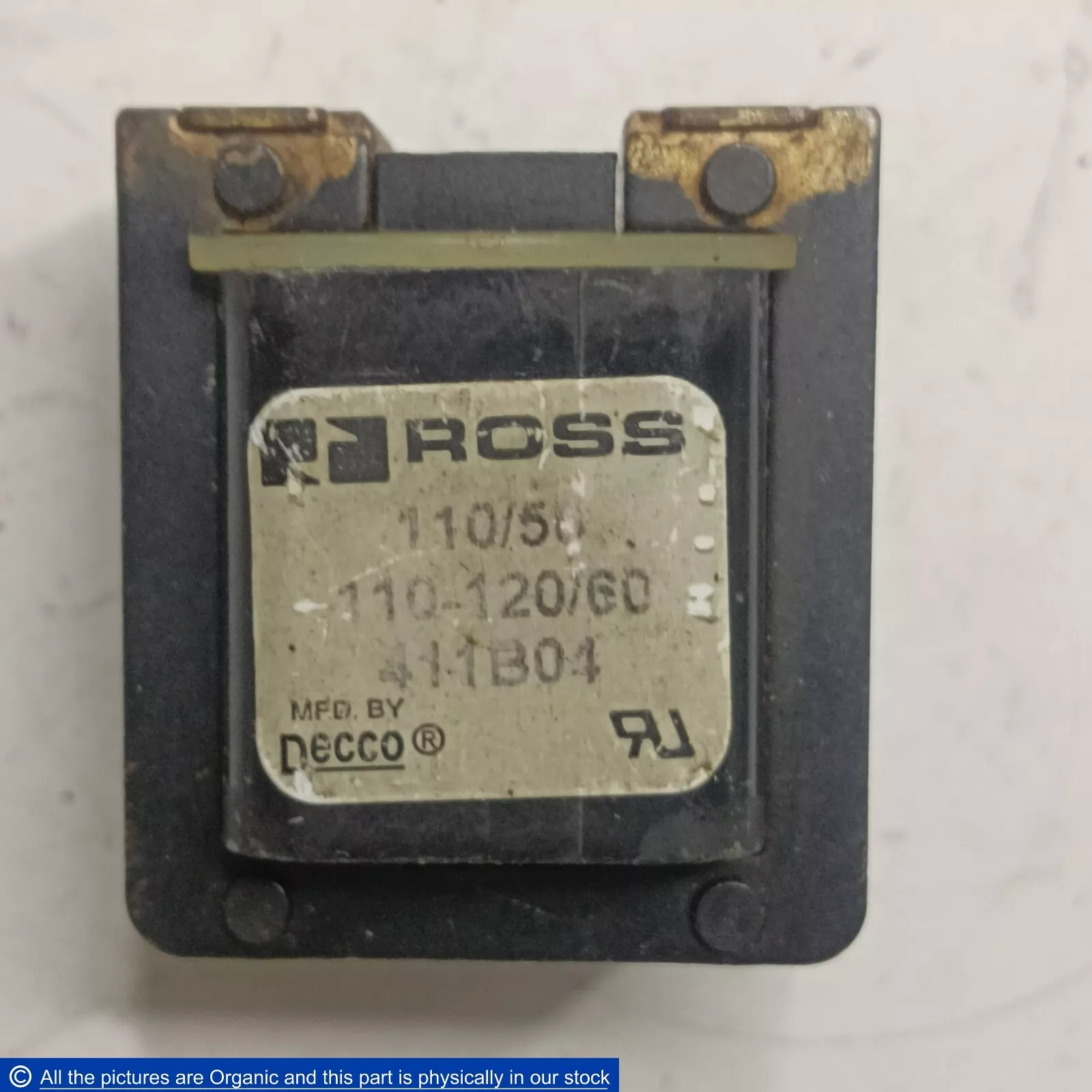 Ross 411B04 110/50 Solenoid Valve Coil 110-120/60 For Industrial ...