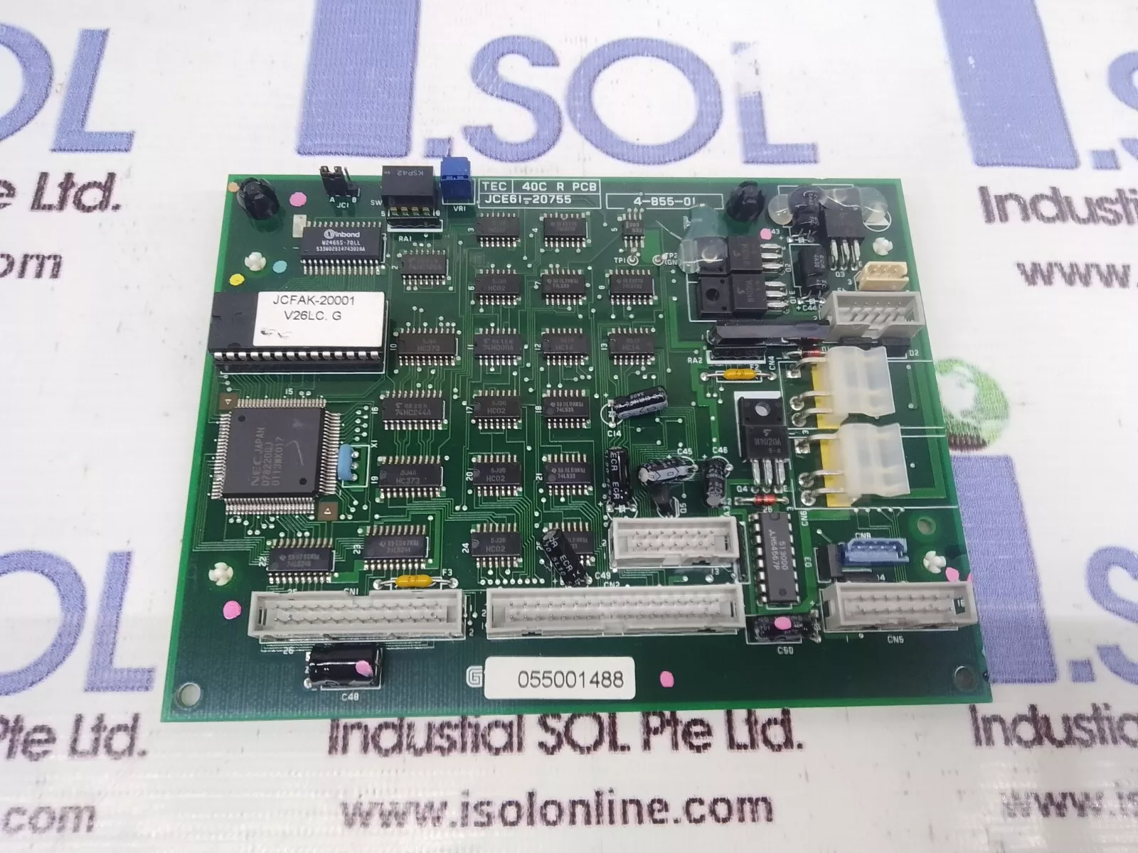 TEC JCE61-20755 PCB Control board NCR ATM Machine part 4-B55-01 055001488