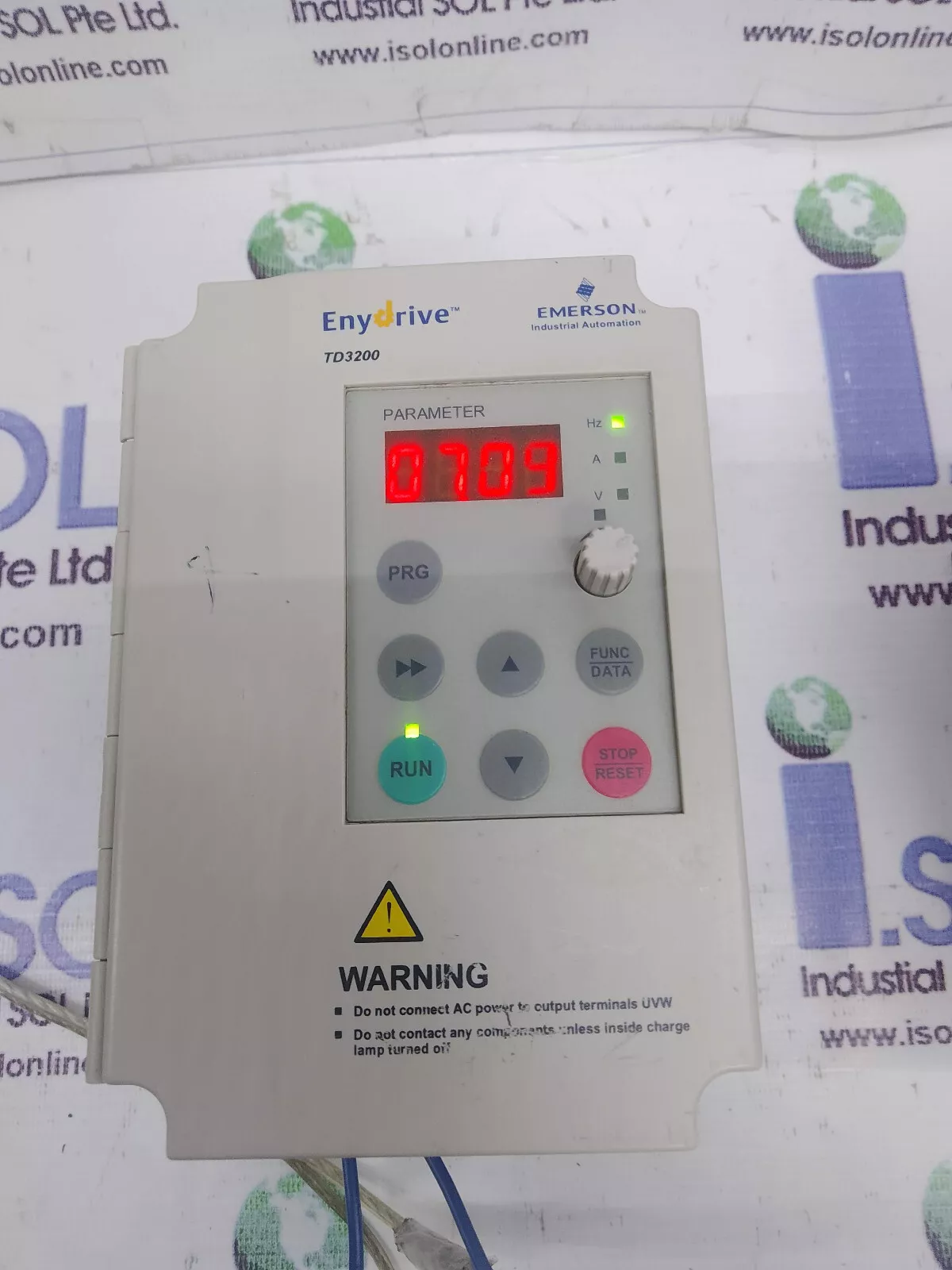 Emerson TD3200-2S0002D Enydrive TD3200 Elevator Door Drive Variable ...