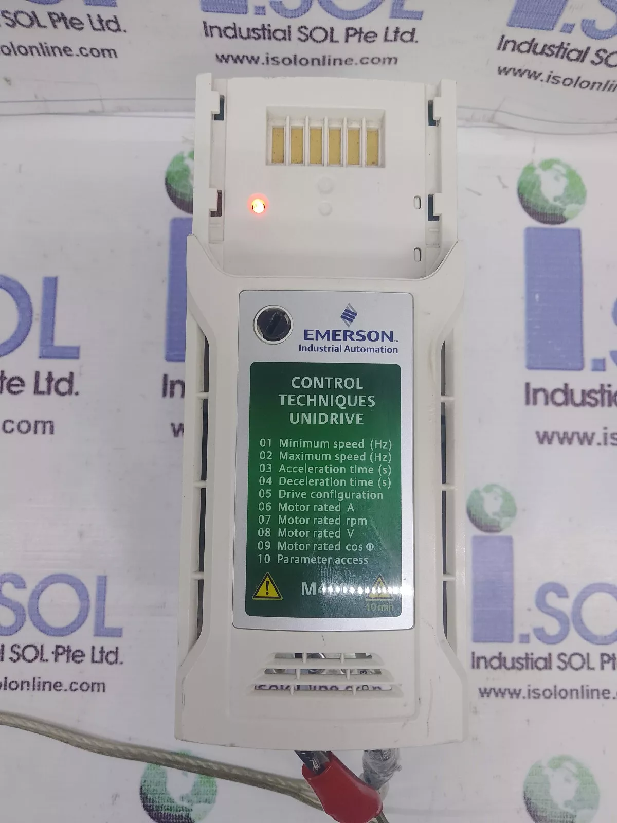 Emerson M400-022 0056 A 1ph Control Techniques Unidrive M400-022 0056A ...