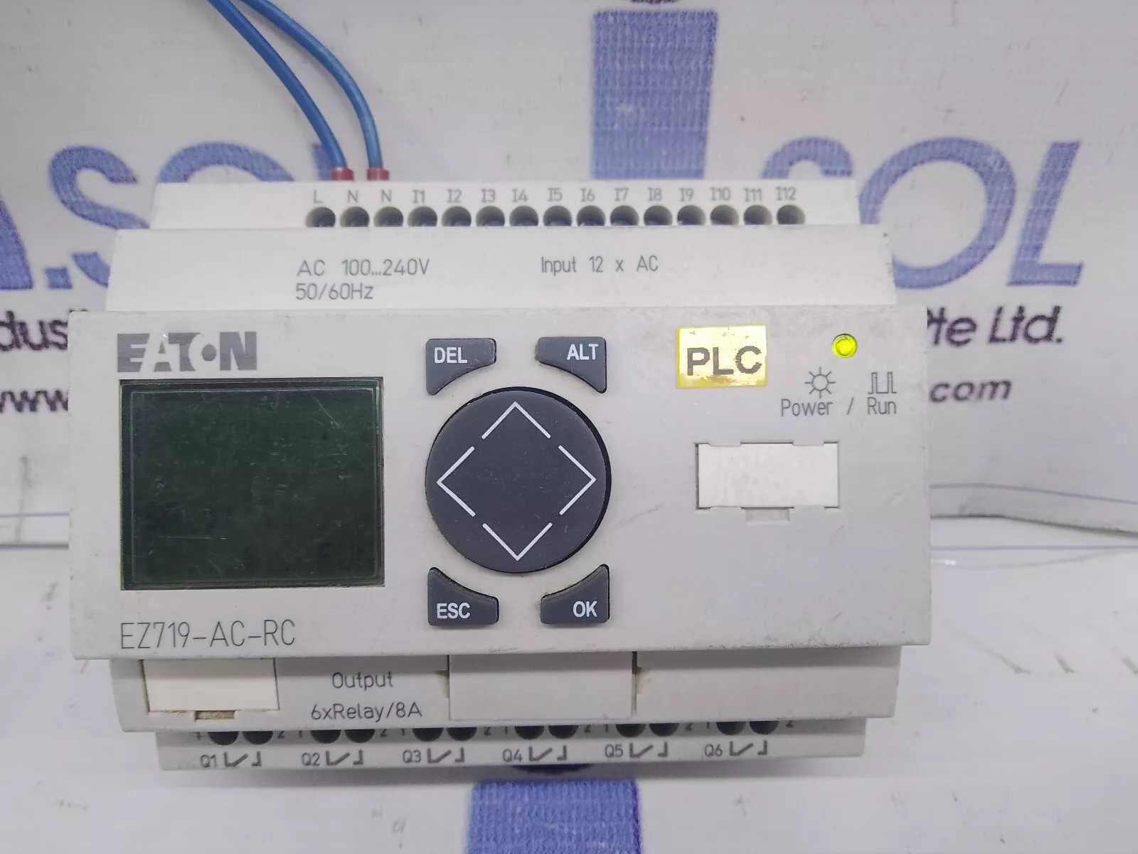 Eaton EZ719-AC-RC Programmable Control Relay 07-302670010748 PLC Eaton ...