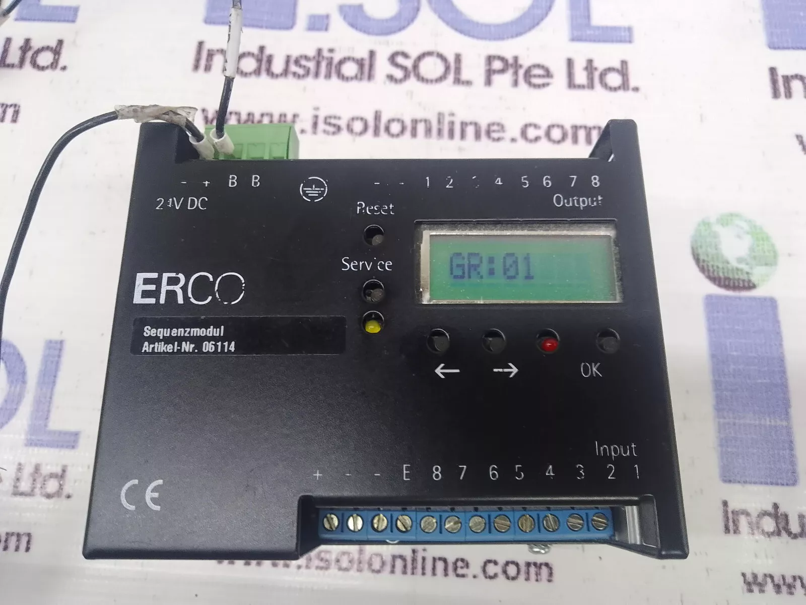 ERCO 06114 Sequence Module Sequenzmodule 10.06112.000 Scem 0508