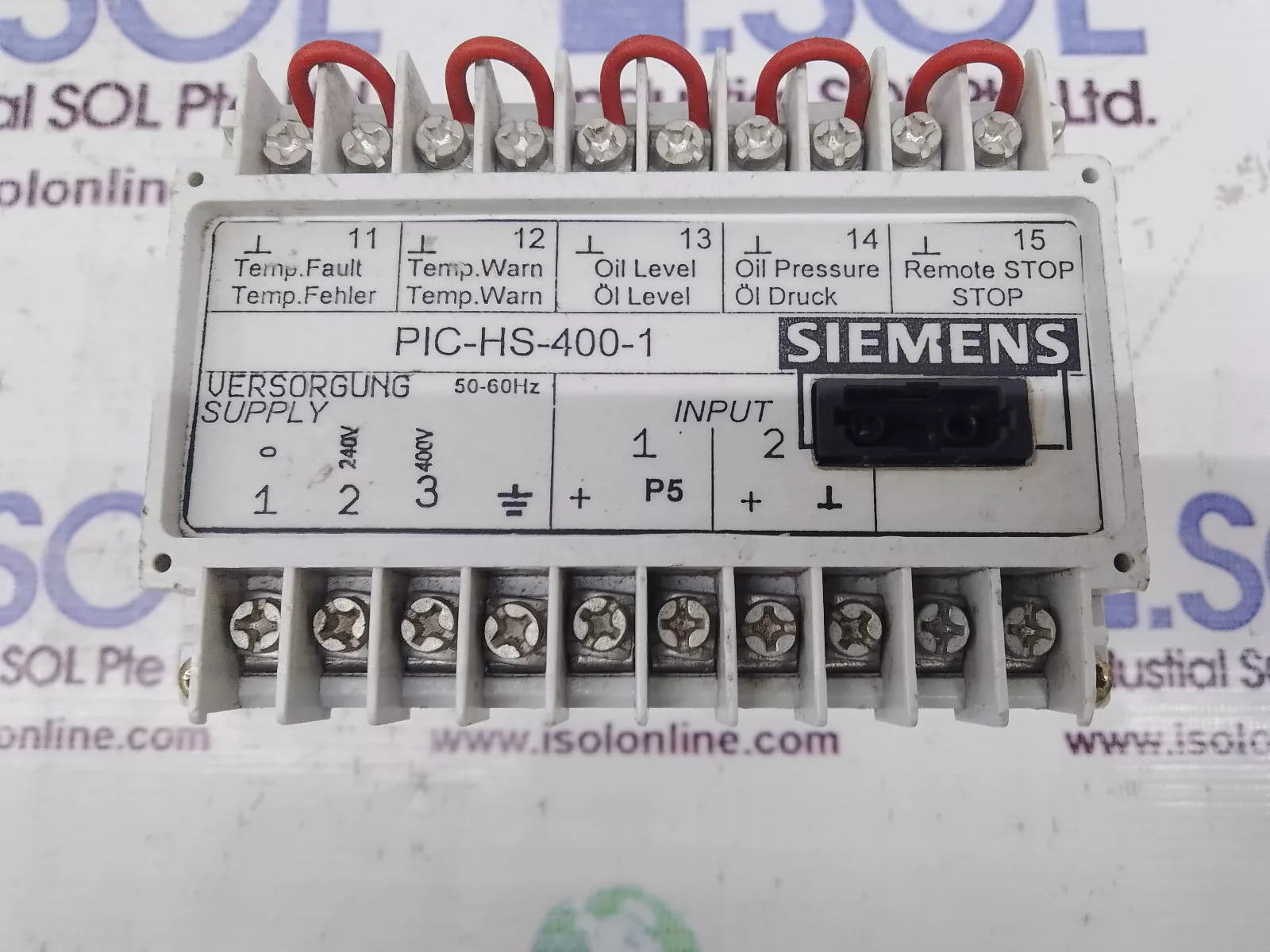Siemens PIC-HS-400-1 Versorgung Power Supply PIC-HS/400-1Condition ...