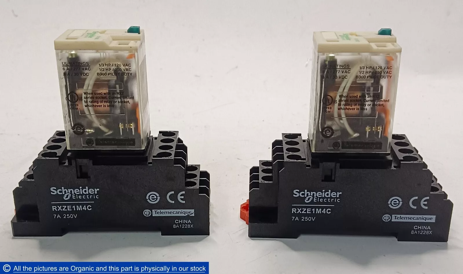 Schneider RXM4AB2JD Harmony Plug-in Relay 12VDC 4PDT W/ RXZE1M4C Socket Lot of 2Condition: Used ...
