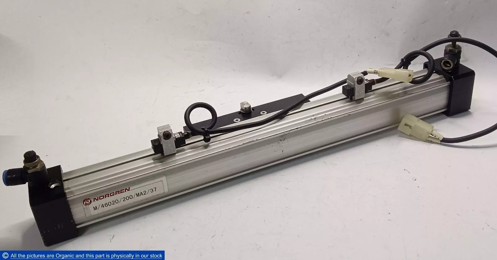 Norgren M/46020/200/MA2/37 LINTRA Rodless Pneumatic Cylinder Assy M ...
