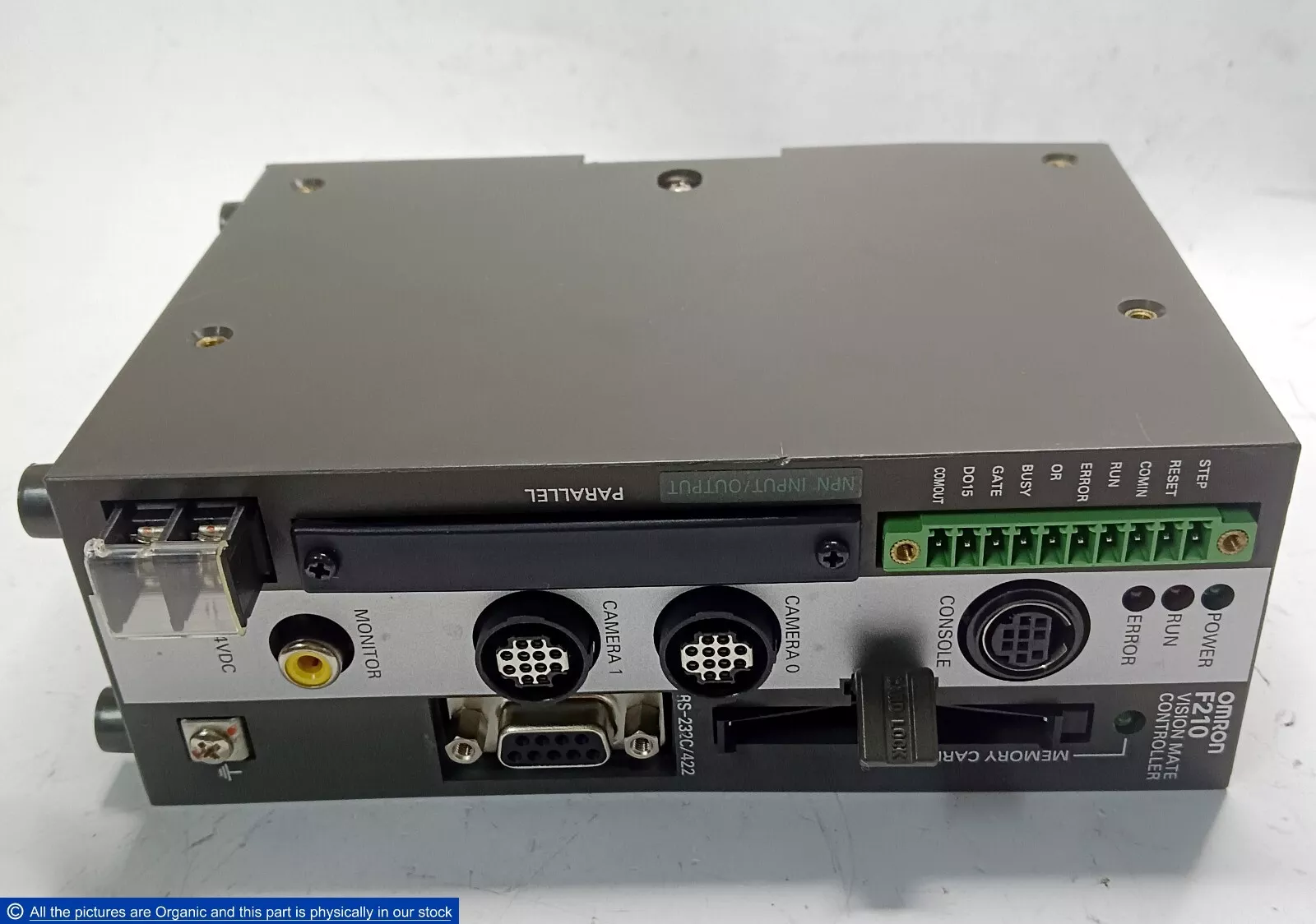 Omron F210-C10 Vision Mate Controller F210-Series Dual Camera ...