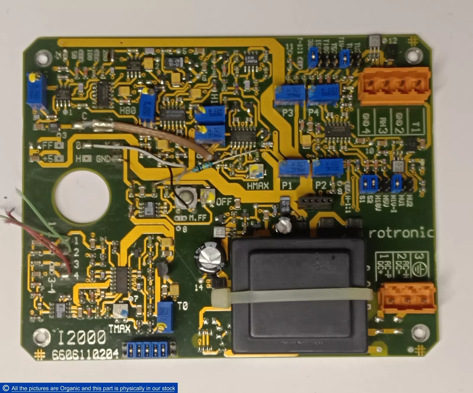 Rotronic I2000 TMAX Interface Board 6606110204 for I-2000 Series ...