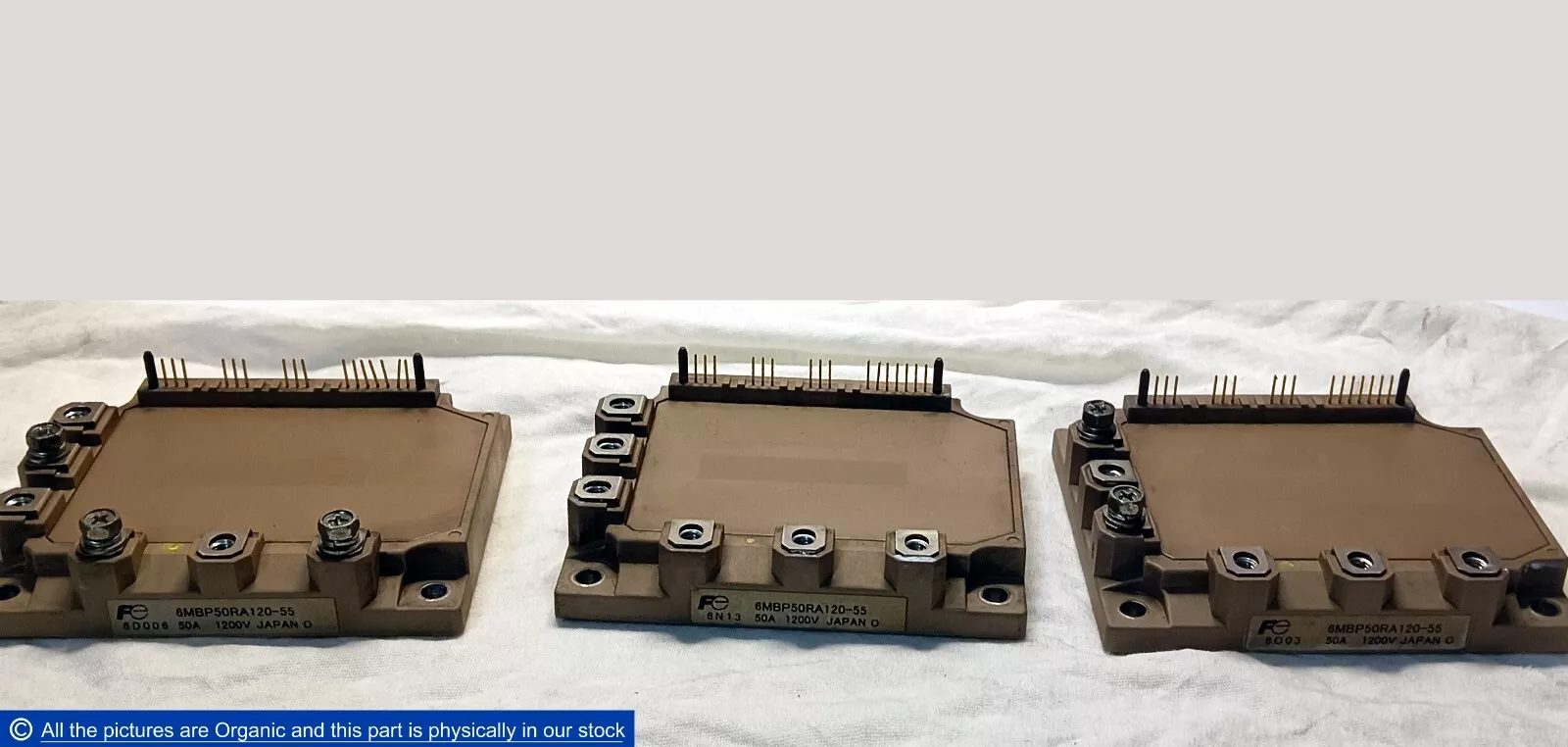 Fuji 6MBP50RA120-55 Insulated Gate Bipolar Transistor IGBT 50A 1200V ...