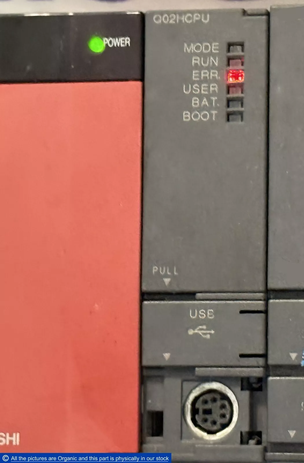 Mitsubishi Q02HCPU Melsec-Q PLC CPU Unit 28k Step 8192 I/O 34ns JapanPLC CPU Unit