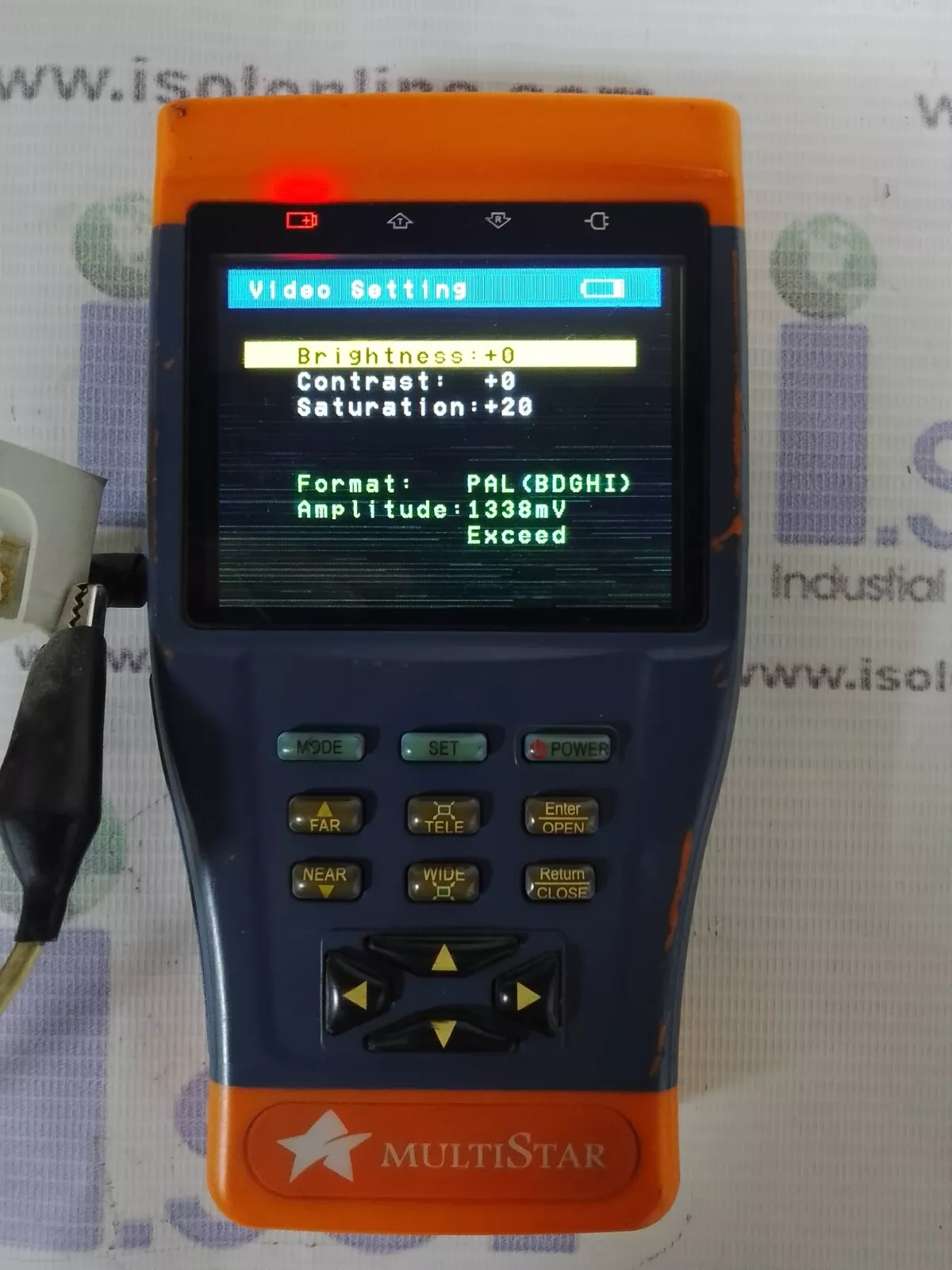 MultiStar Stest-893 CCTV TesterPro STPV1.68Business & Industrial