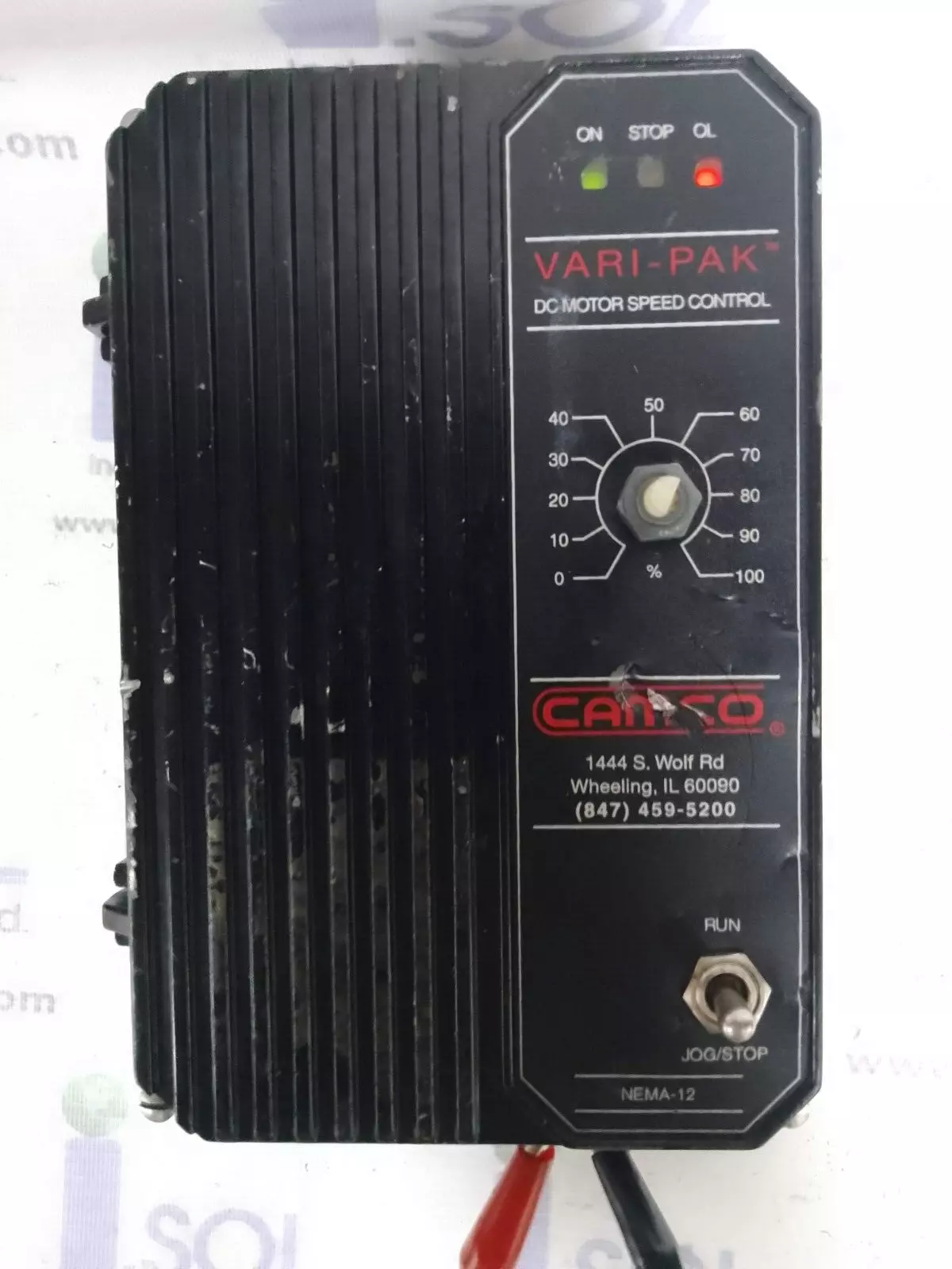 KB Electronics Nema 12 CAMCO VARI-PAK Cycling DC Motor Controller ...