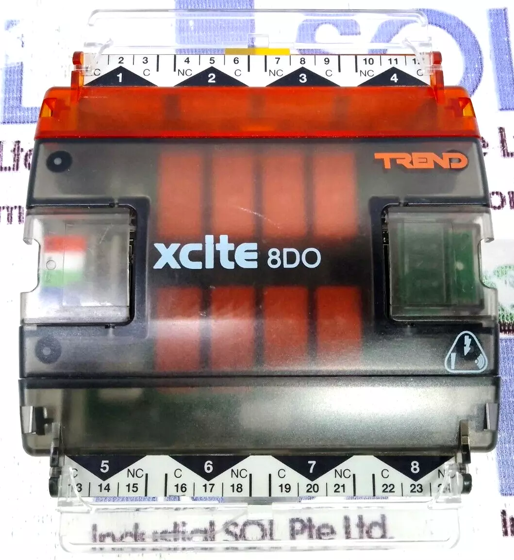 TREND ITEM3-2000U000080 xcite/IO/8DO Controller 8 Relay Outputs ...