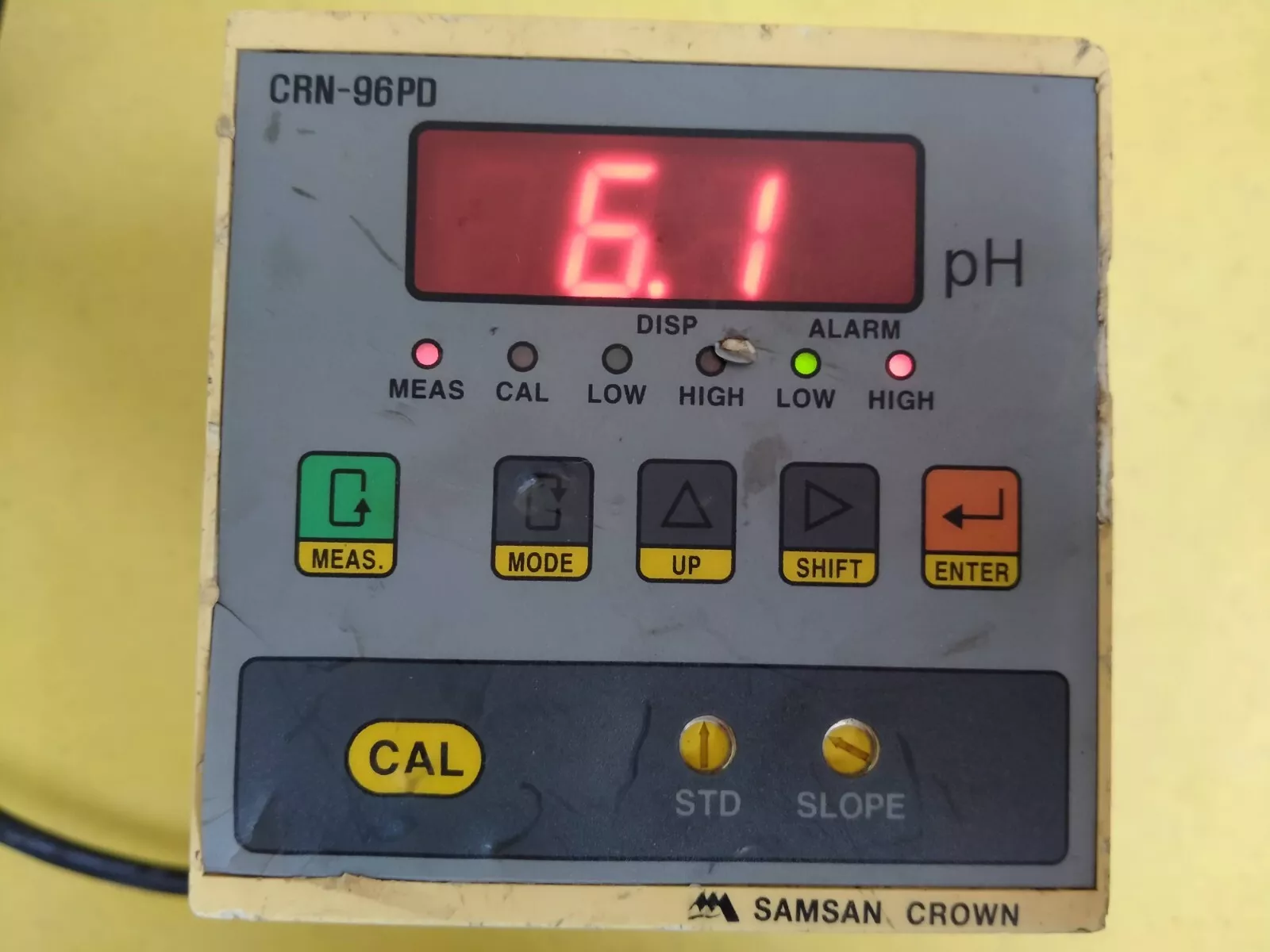 Samsan Crown CRN-96PD Digital ORP Controller CRN96PDControl Systems & PLCs