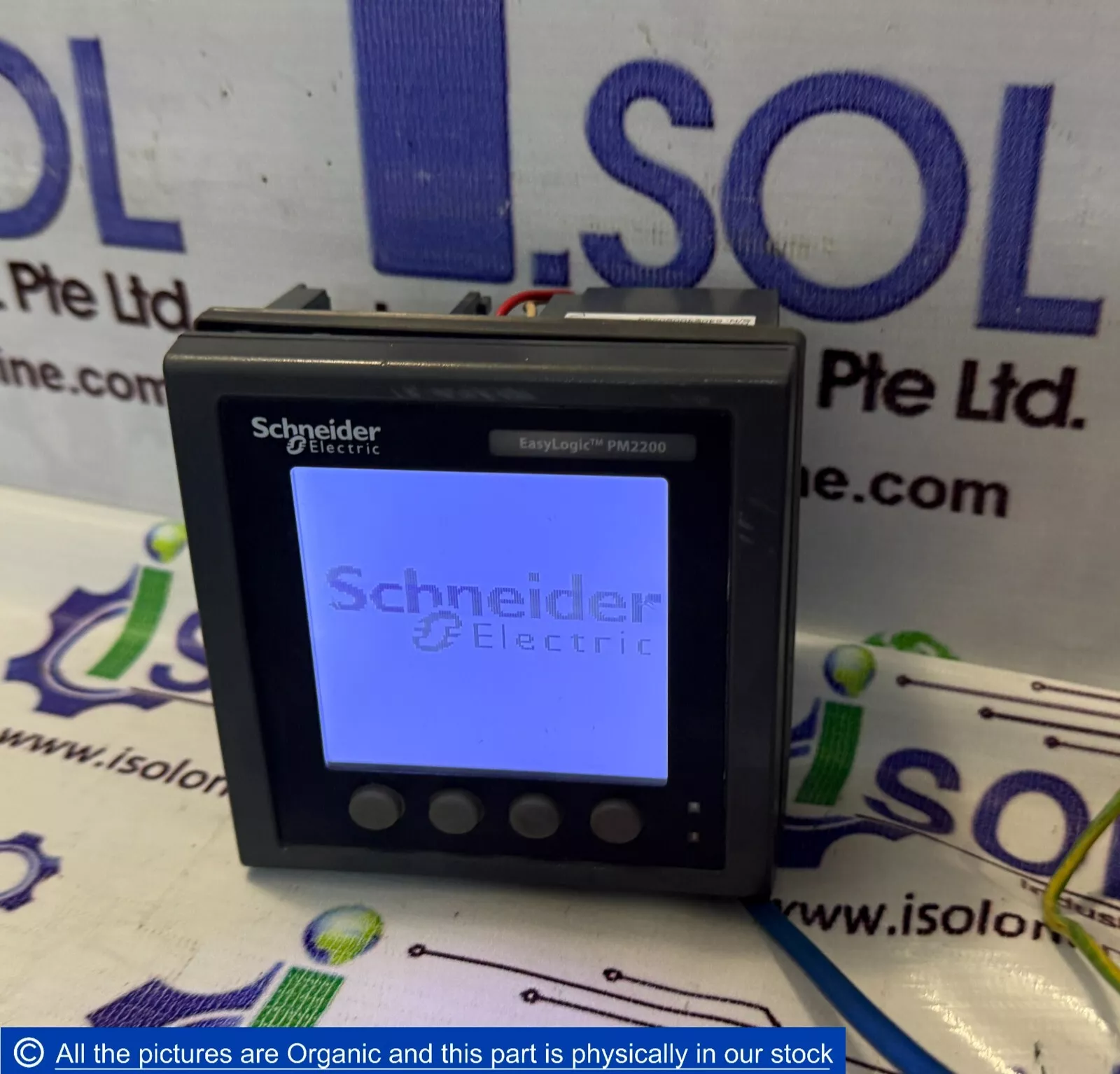 Schneider METSEPM2220 Energy Meter HW B1 FW v01.50 EasyLogic PM2200 ...