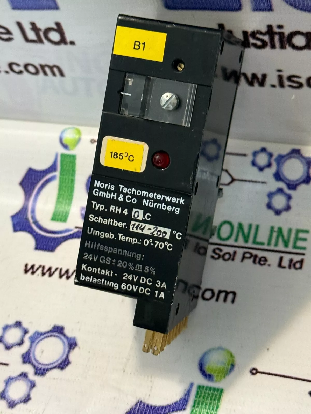 Noris RH40.C Limit Value Switch for Temperature 114-200 C Noris ...