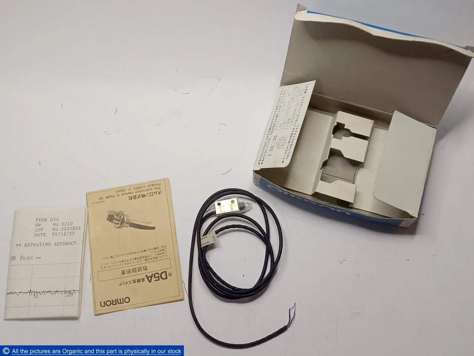 Omron D5A-5210 High-Precision Limit Switch D5A Series D5A5210 5-24VDC 100mA NewSwitch