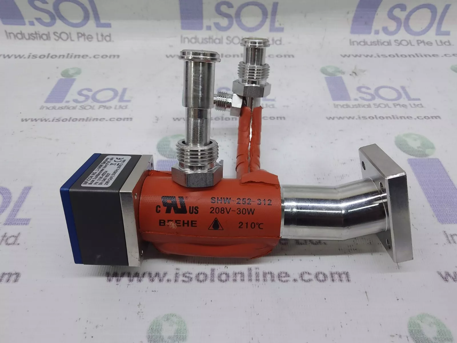 AMAT 0190-45504 VAT Inficon Dual Monameter Valve with heater SHW-252 ...