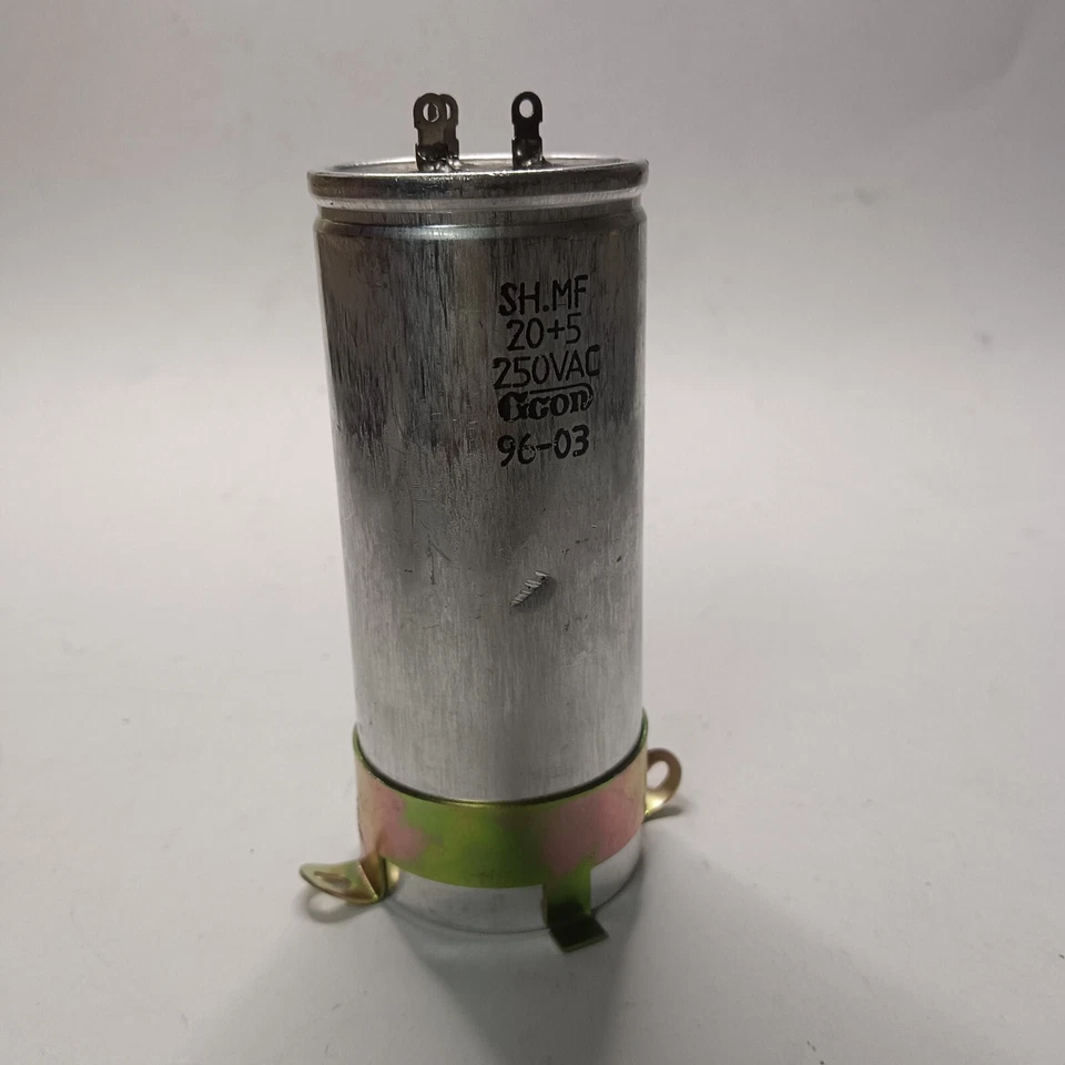 Gcon SH.MF 20+5 Dual-Value Motor Run Capacitor 250VAC For Industrial ...