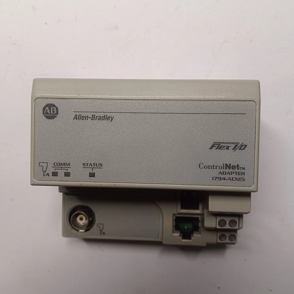 Allen-Bradley Flex I/O 1794-ACN15 ControlNet Adapter 96357276 Rev. A01 ...