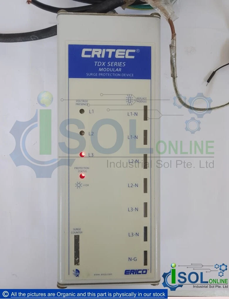Critec TDX100M 277/480TT Modular Surge Protection Device TDX Series ...