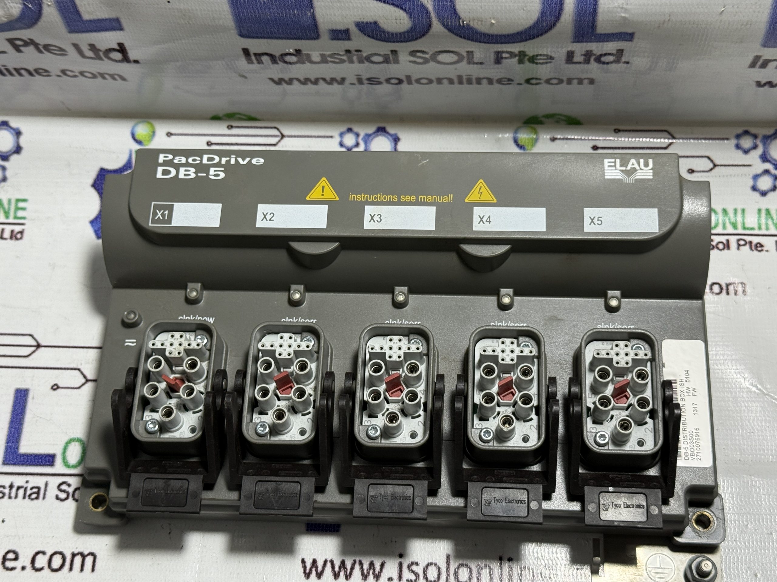 ELAU PacDrive DB-5 Distribution Box VBO03S00 HW 5104 Schneider Electric ...