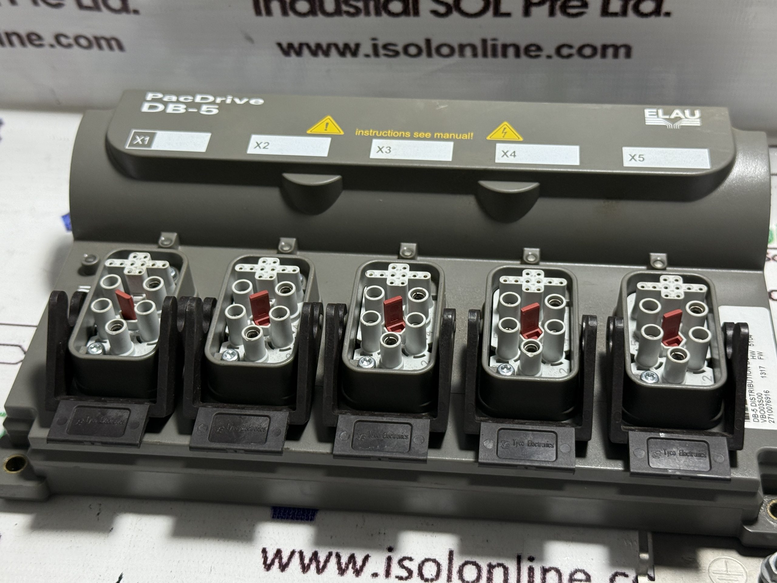 ELAU PacDrive DB-5 Distribution Box VBO03S00 HW 5104 Schneider Electric ...