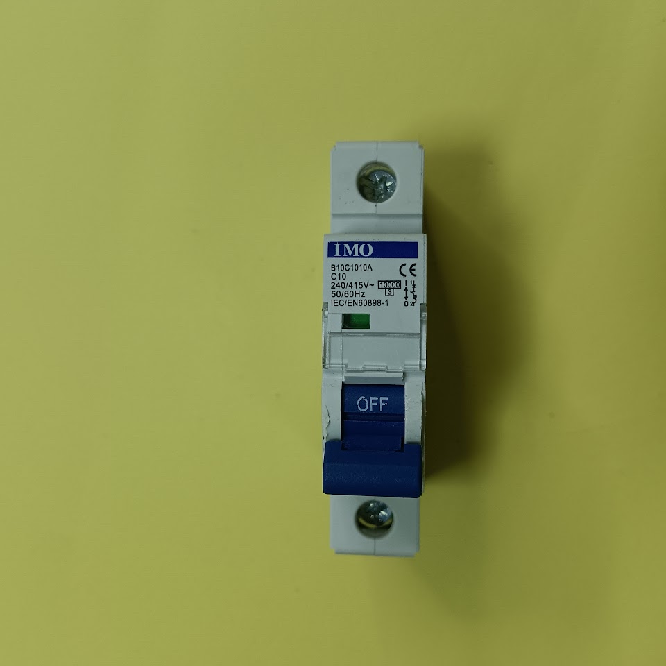 IMO B10C1010A Miniature Circuit Breaker (IMO)single-pole, 10A