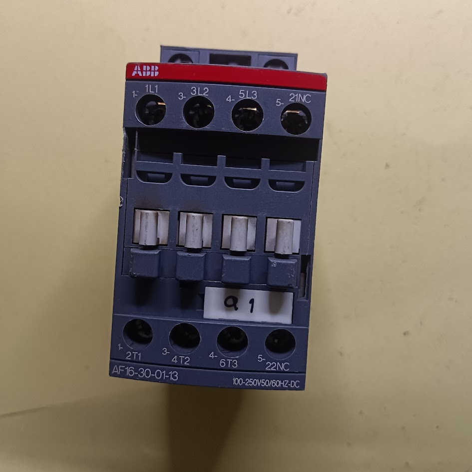 ABB AF16-30-01-13 3-Pole Contactor AF Series 100-250VDC AF16 Motor Control