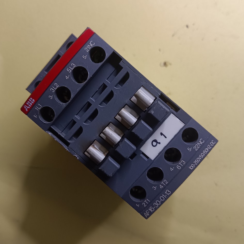 ABB AF16-30-01-13 3-Pole Contactor AF Series 100-250VDC AF16 Motor Control