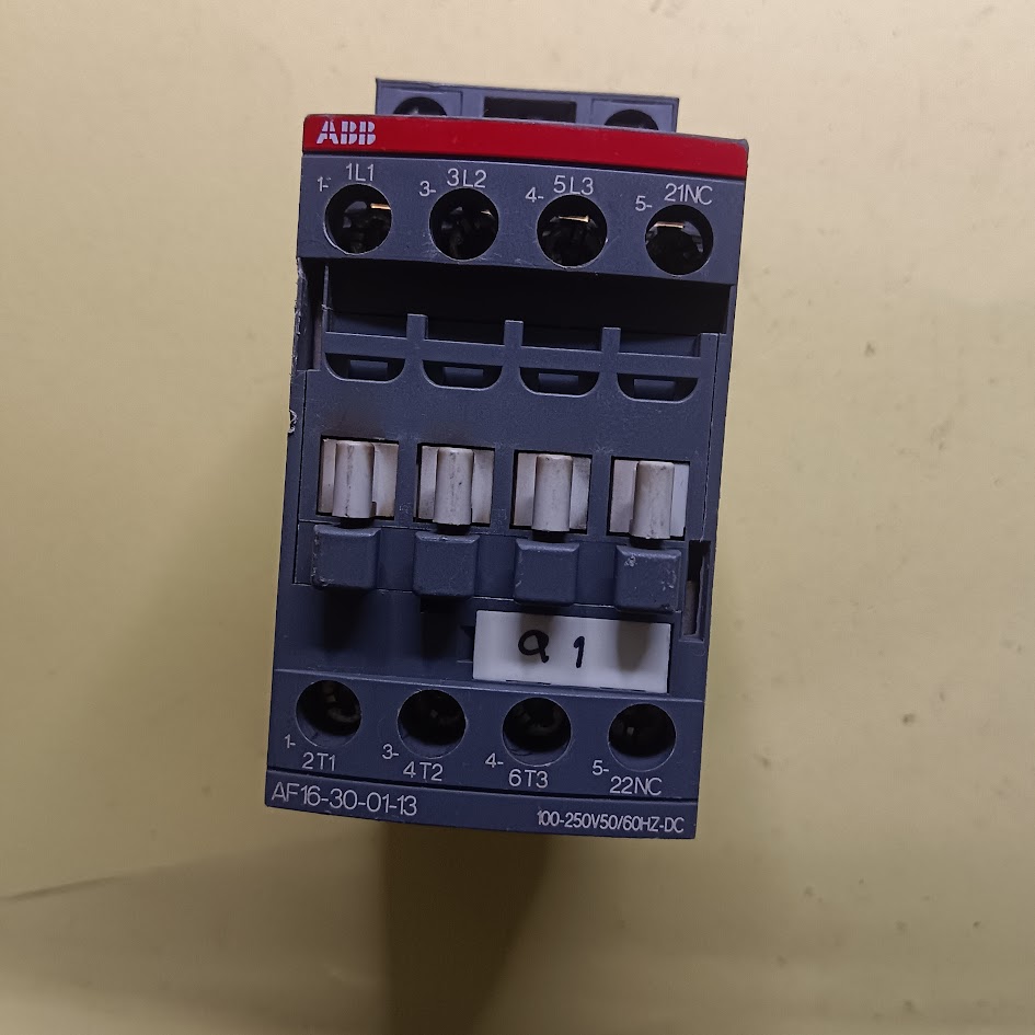 ABB AF16-30-01-13 3-Pole Contactor AF Series 100-250VDC AF16 Motor Control