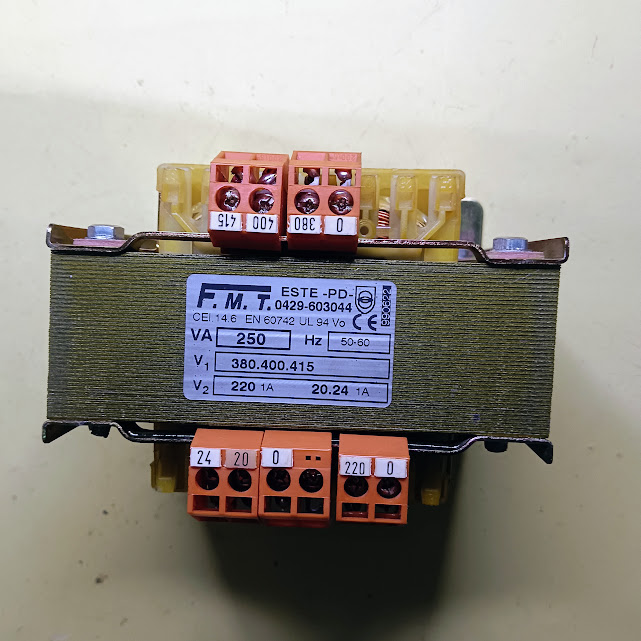 FMT Isolation Transformer PD-0429-603044 - 380/20-24V Out - EN 60742