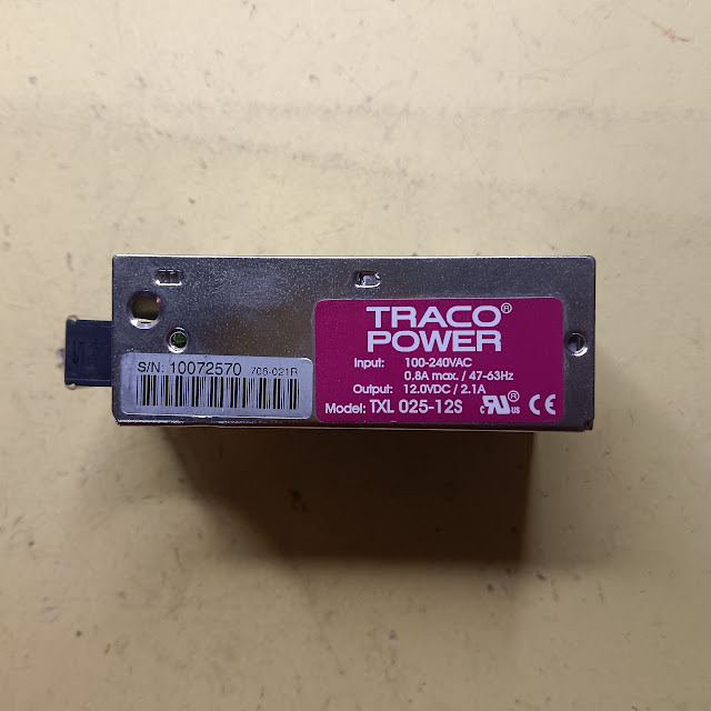 TRACO POWER TXL 025-12S Power Supply 240VAC To 12VDC/2.1A
