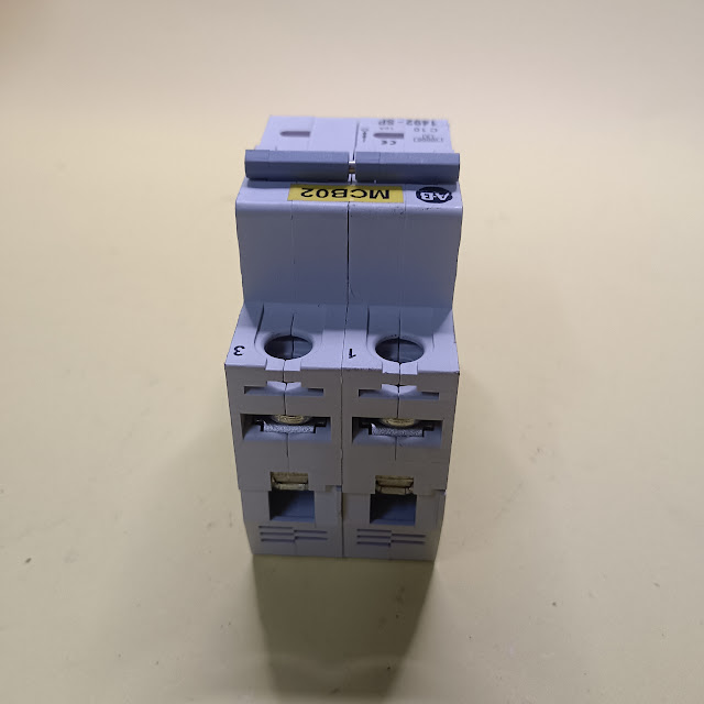 Allen-Bradley 1492-SP2C100 2-Pole Miniature Circuit Breaker 10A C-Curve