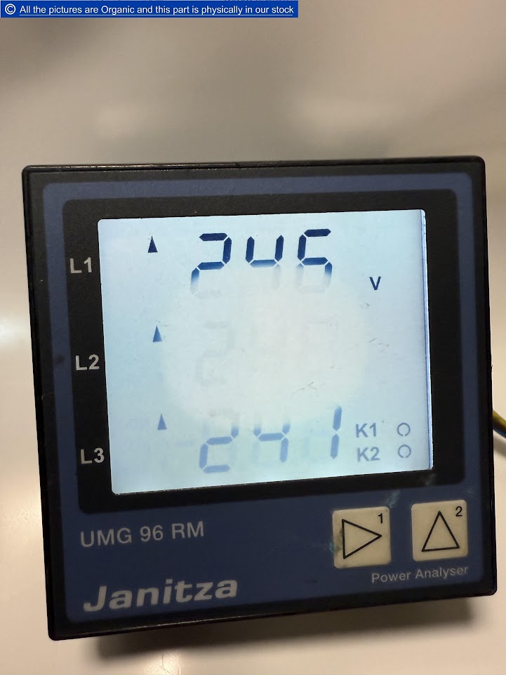 Janitza UMG 96 RM Digital Power Analyzer 06G.103 5222035 Multifunction Analyser