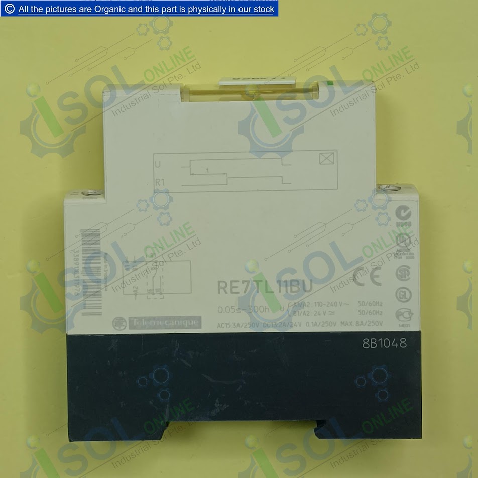 Shenieder RE7TL11BU Industrial Time Delay Relay Zelio Time 0.05s-300hr ...