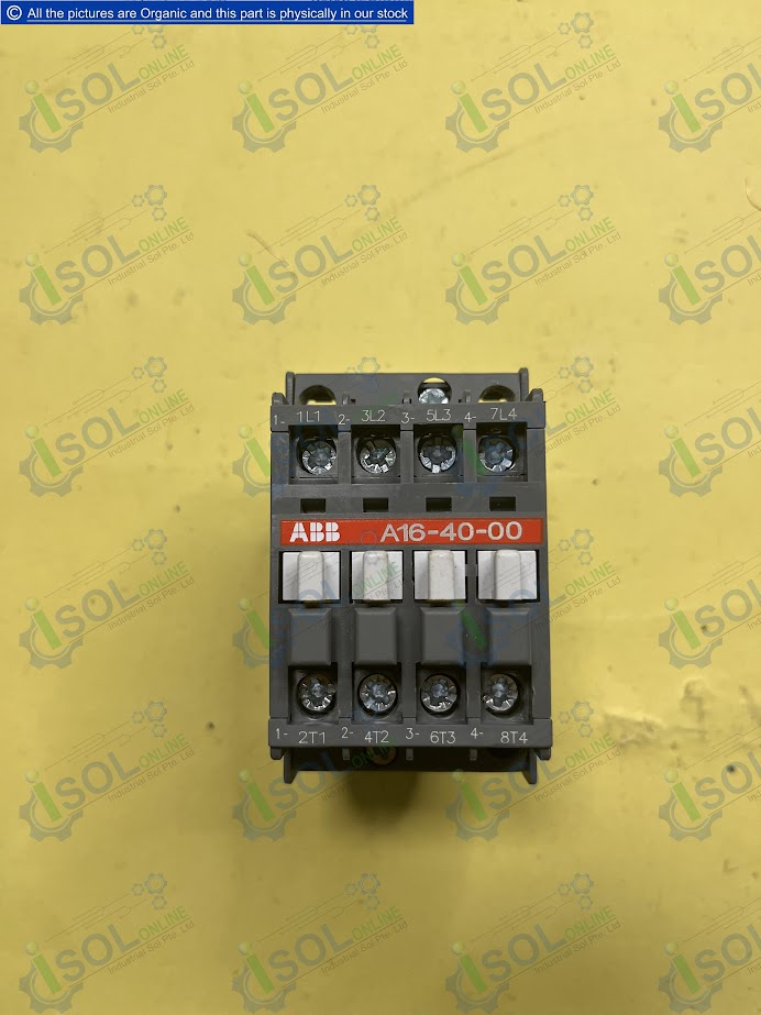 ABB A16-40-00 Contactor 4-Pole 30A AC-1 690V Industrial Contactor