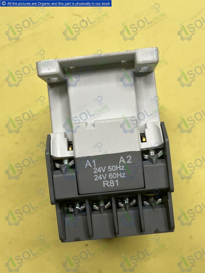 ABB A16-30-10 Contactor 3-Pole 9A 4kW 24VAC Coil HVAC Systems