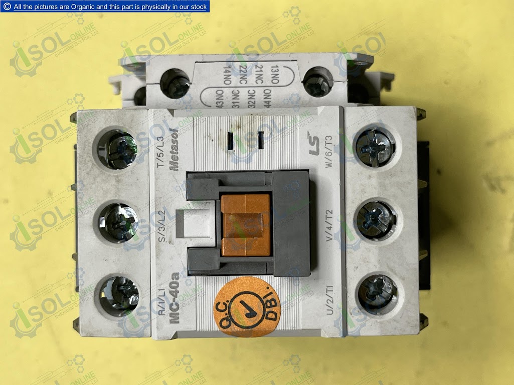 LS Electric MC-40a Contactor 3-Pole 40A 18.5kW Motor Starter