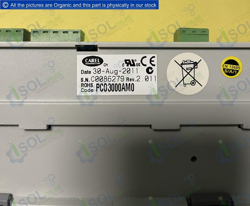 Carel PC03000AM0 Programmable Controller 24V AC/DC PCO3 series