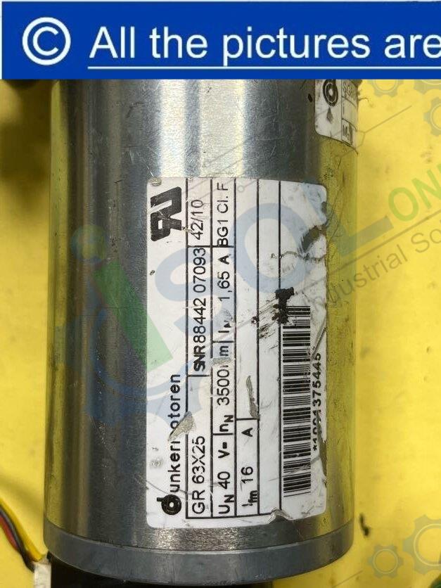 Dunkermotoren SG80K Gear Motor GR63x55 10:1 Ratio 300 Ncm 88842 0750