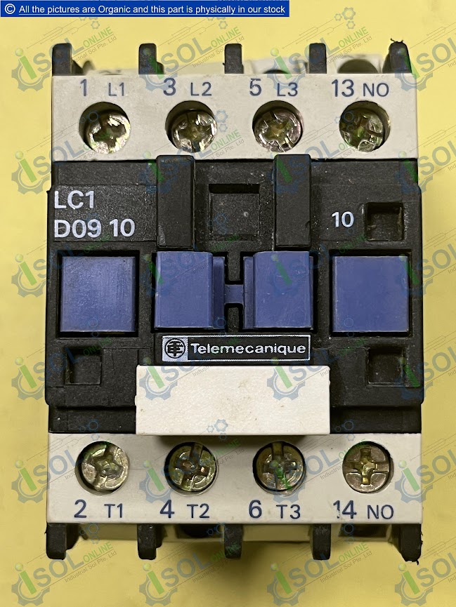 Telemecanique LC1 D09 10 Magnetic Contactor from Schneider Electric's D ...
