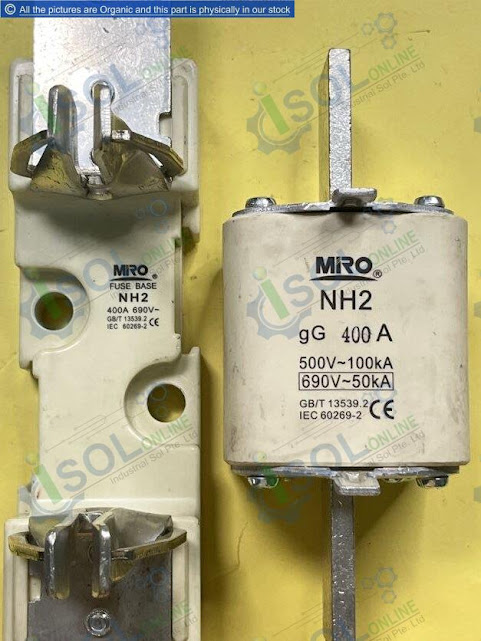 MIRO NH2 gG HRC Fuse 400A W/ Socket Base High Rupturing Capacity Safety ...