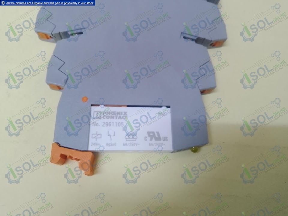 Phoenix Contact 2961105 Power Relay W/ Socket PLC-BPT-24UC/21 2900446