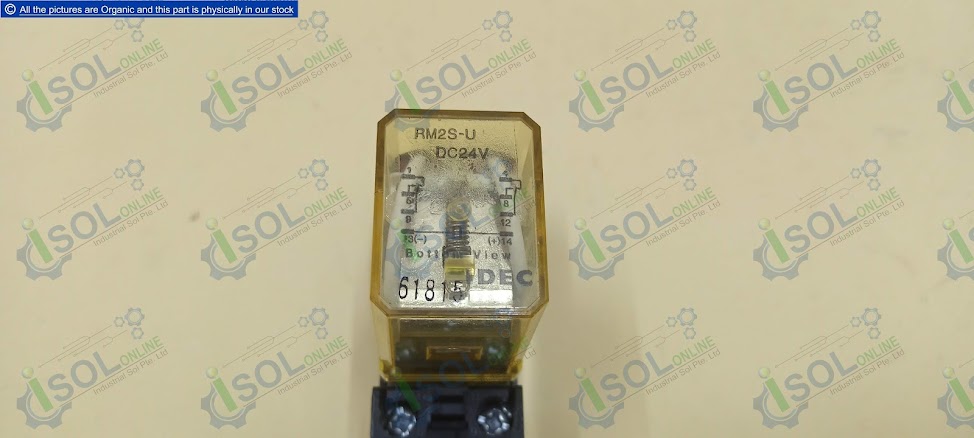 Idec RM2S-U Miniature Power Relay 24V W/ Idec SM2S-05DF Socket 94x01