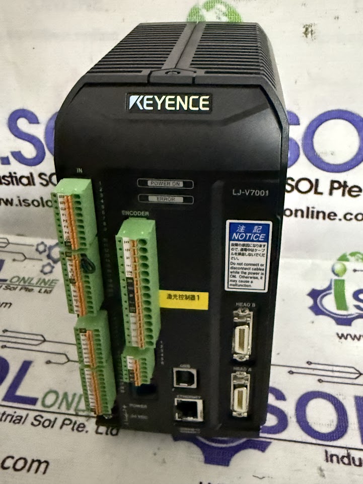 Keyence LJ-V7001 2d Laser Scanner Inline Profile Measurement High Made ...