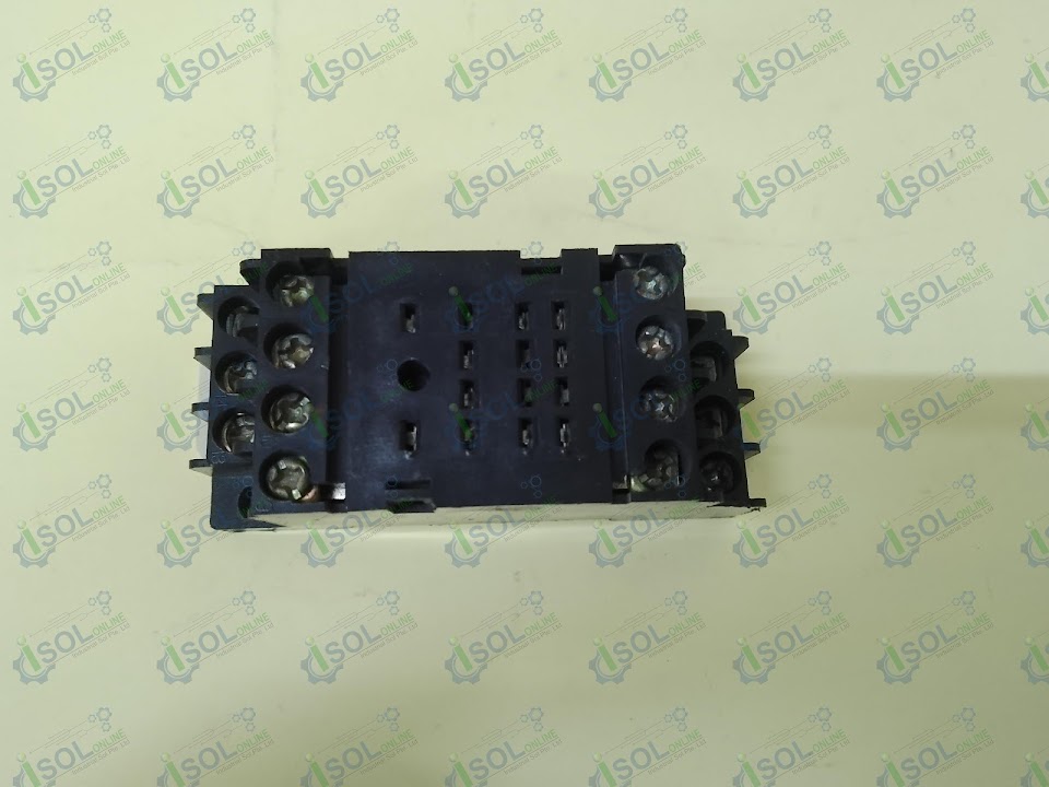 NAis HJ4-SFD-S Relay Socket for Power Relay 4-pole 240VAC HVAC Systems ...